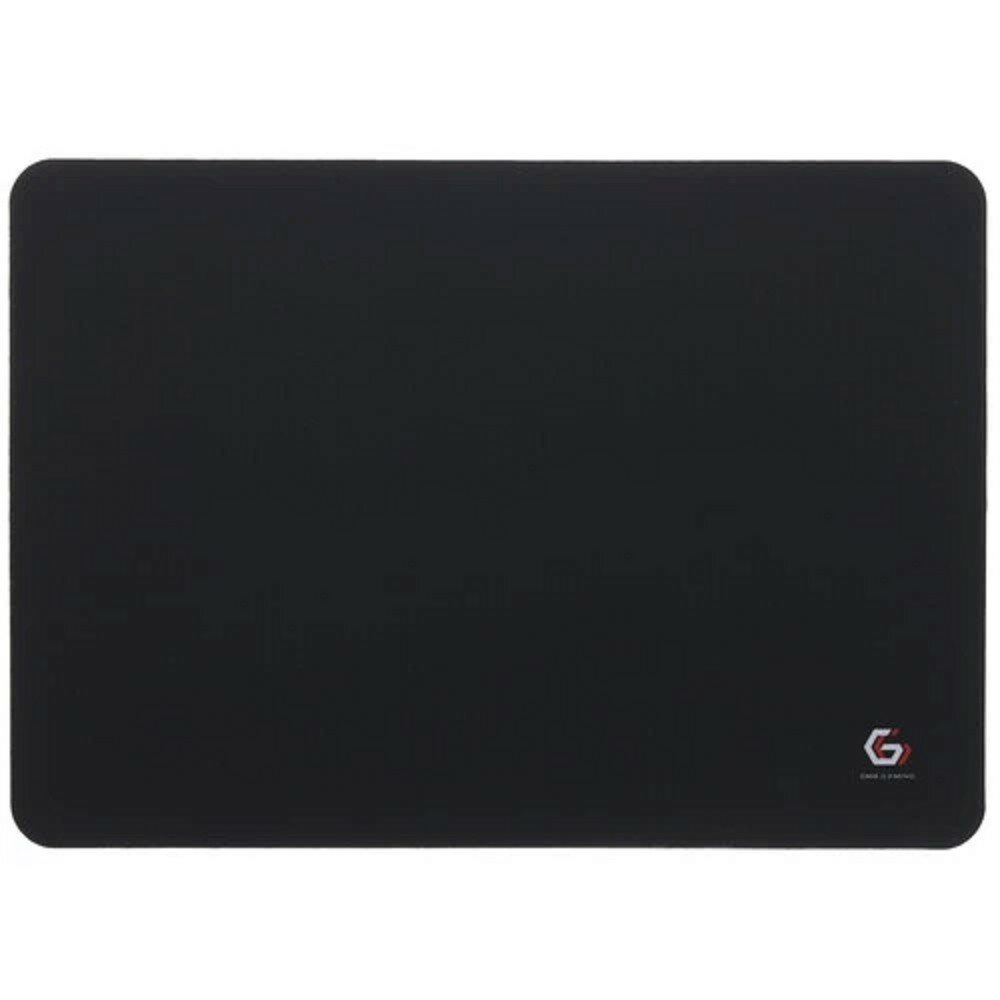 Gembird Коврик для мыши MP-35-25-BLACK, черный, 350х250х3мм, ткань+резина, пакет