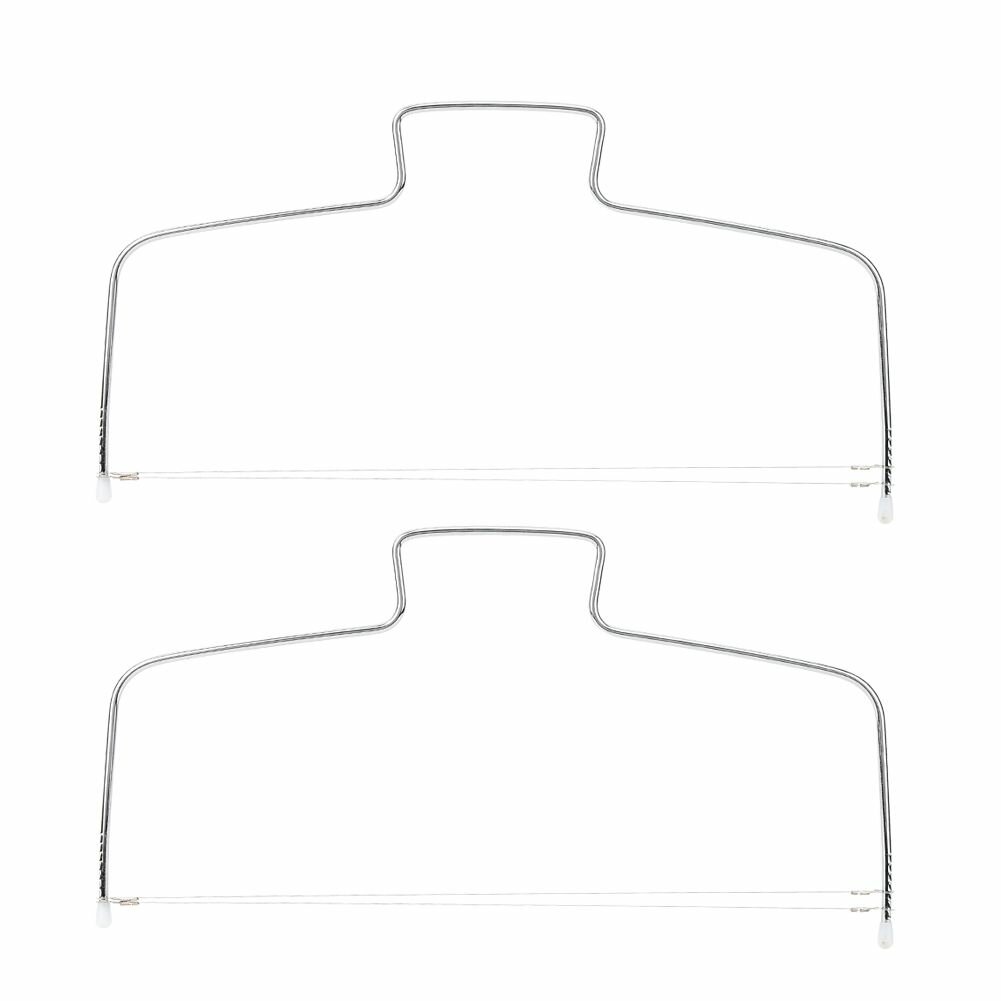 Продается двухпроводное устройство для наслаивания тортов из нержавеющей стали, 2 инструмента для нарезки и резки тортов