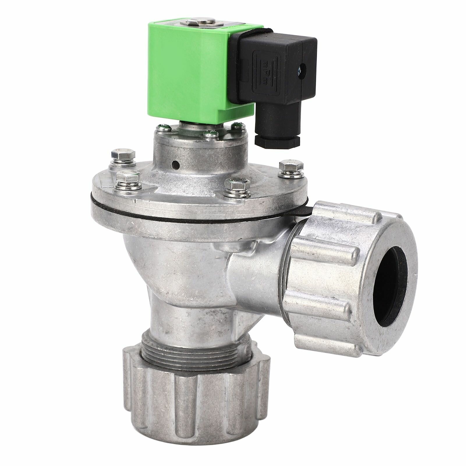 Импульсный электромагнитный клапан 34 мм на входе и выходе из алюминиевого сплава с наружной резьбой Импульсный клапан для Duster DC24V