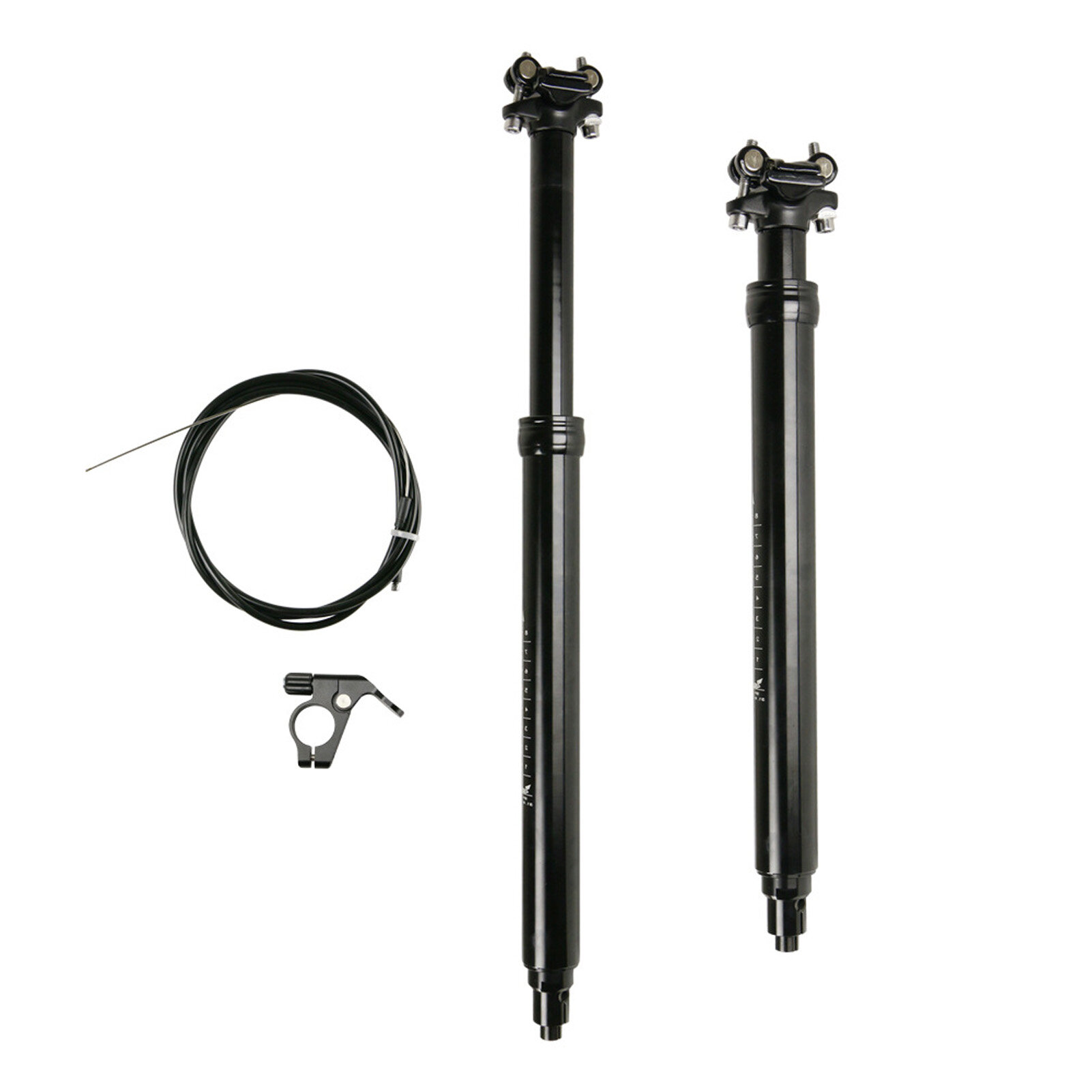 Подседельный штырь для горного велосипеда, 31,6 мм, алюминиевый, гидравлический, с дистанционным управлением, 100–170 мм, для путешествий, шоссейного велосипеда