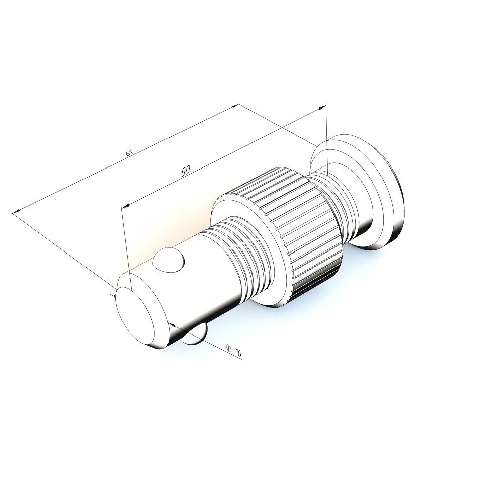 Болт быстрозажимной пружинный d16 №2