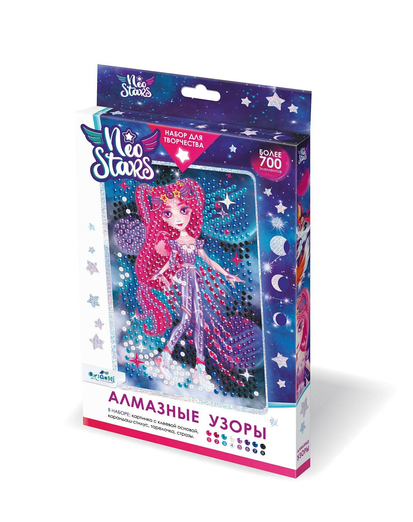 Набор для творчества. Алмазные узоры "Neo Stars. Марс"