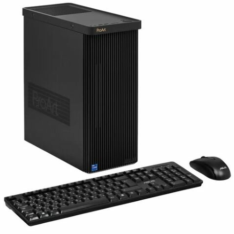 ПК ASUS ProArt Station PD5 PD500TE-7137000260 (90PF0491-M00M90) черный - Intel Core i7-13700, ядра: 16 x 2,1 ГГц, 16 ГБ DDR4, NVIDIA GeForce RTX 4070 (12 ГБ), SSD 512 ГБ, Windows 10 Pro