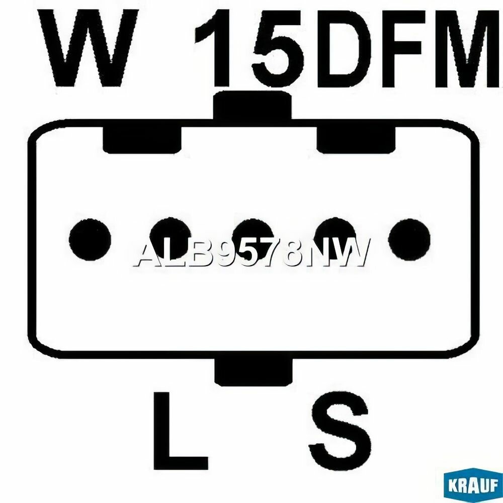 Генератор, для Ивеко 100, 120, 80 Еврокарго арт ALB9578NW