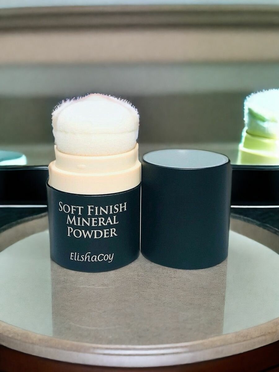 Пудра рассыпчатая минеральная Soft Finish Mineral Powder Elishacoy