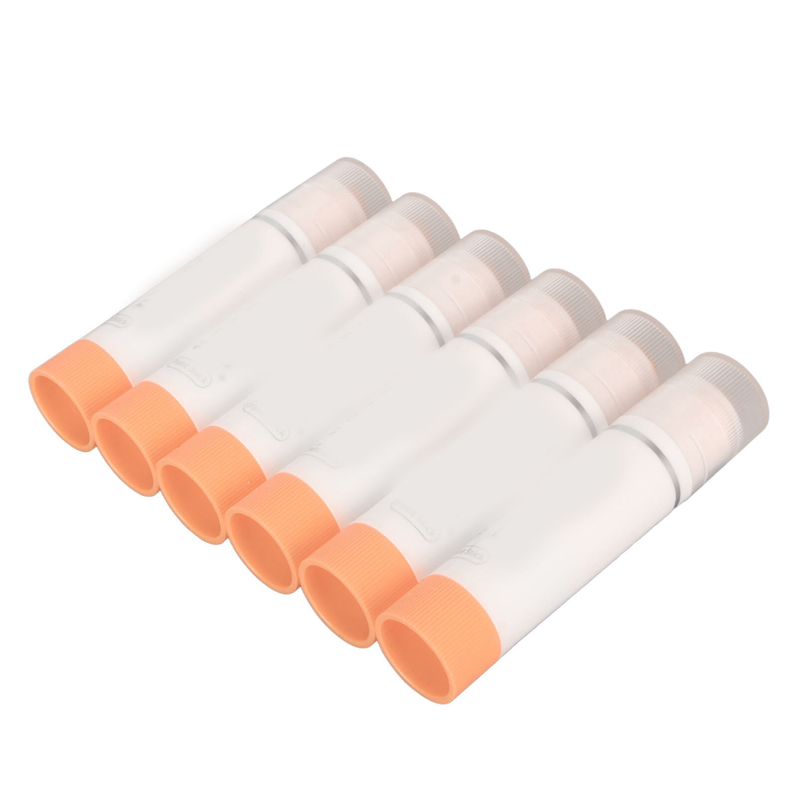 6Pcs Paint Sticks Quick Drying Washable Vibrant Pure Color Easy to Use Pens for Coloring Painting Doodle Yellowish Pink