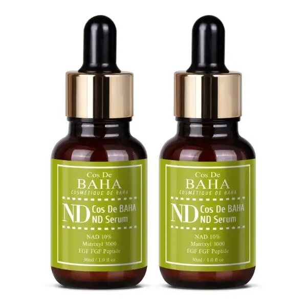 Сыворотка Cos de bana для лица с 10% NAD ND Serum (ND) , 30 мл, 2 шт