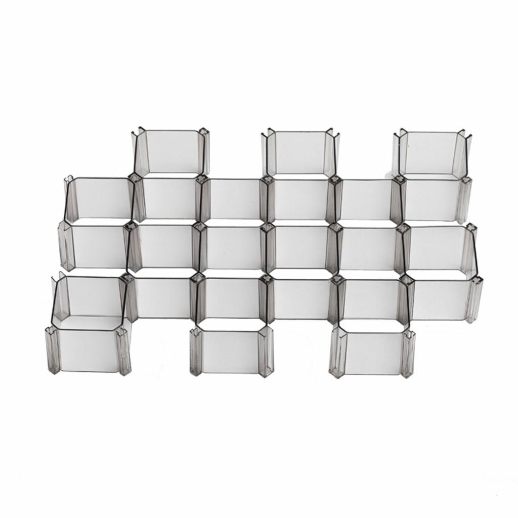 6/12 шт. Перегородка для выдвижных ящиков в виде сот, Органайзер для нижнего белья, носков и бюстгальтеров