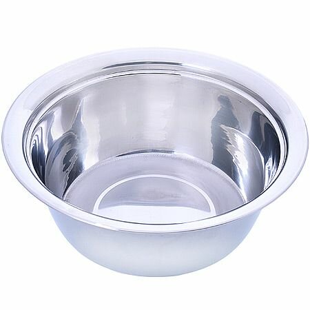 Таз кухонный 34 см из нержавеющей стали металлический большой железный, большая миска из нержавейки 4.8 литра .
