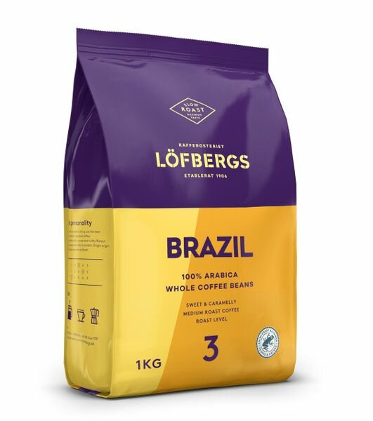 Кофе в зернах Lofbergs Brazil