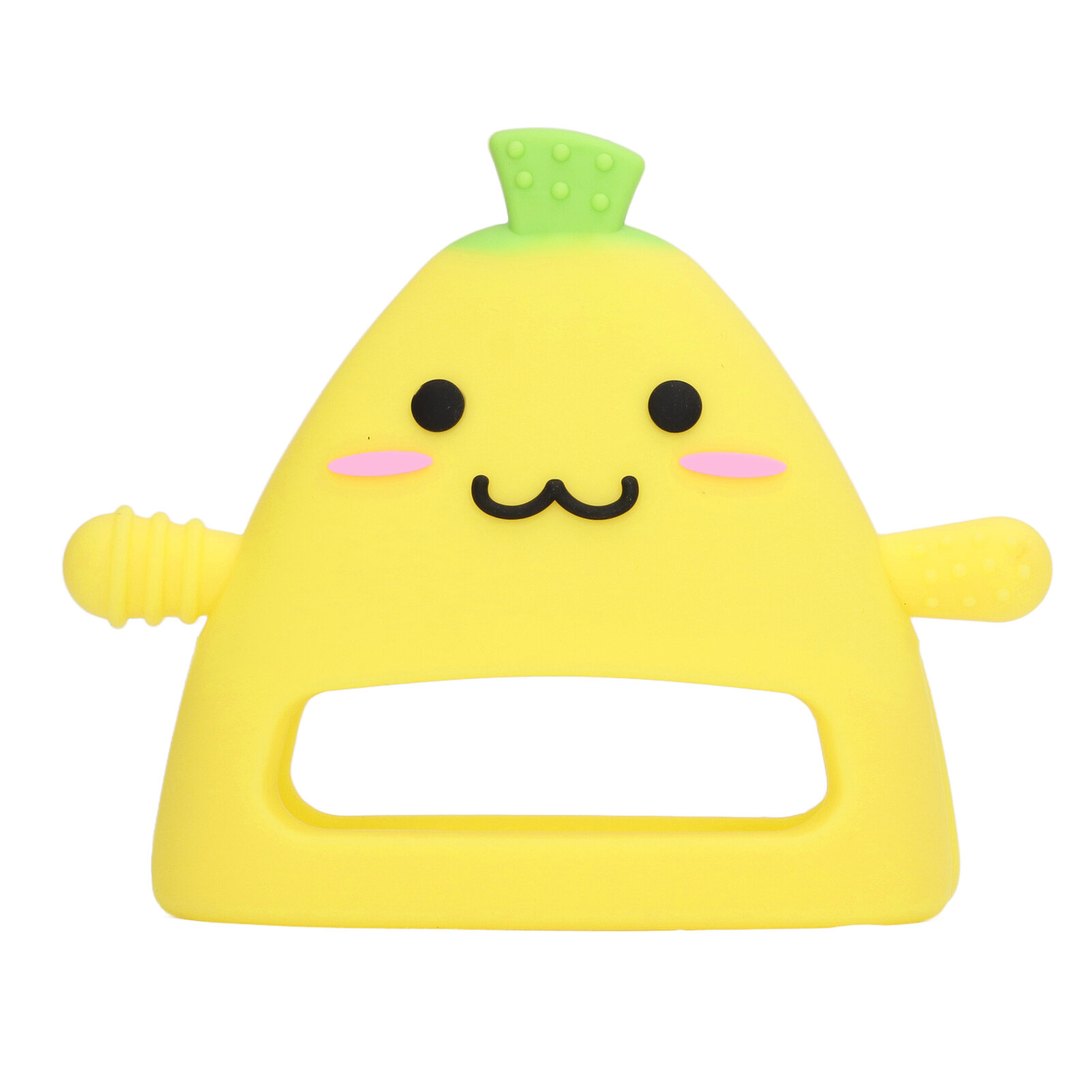 Перчатка-прорезыватель в форме банана, яркого цвета, для развития координации рук и глаз, милая жевательная перчатка-прорезыватель.