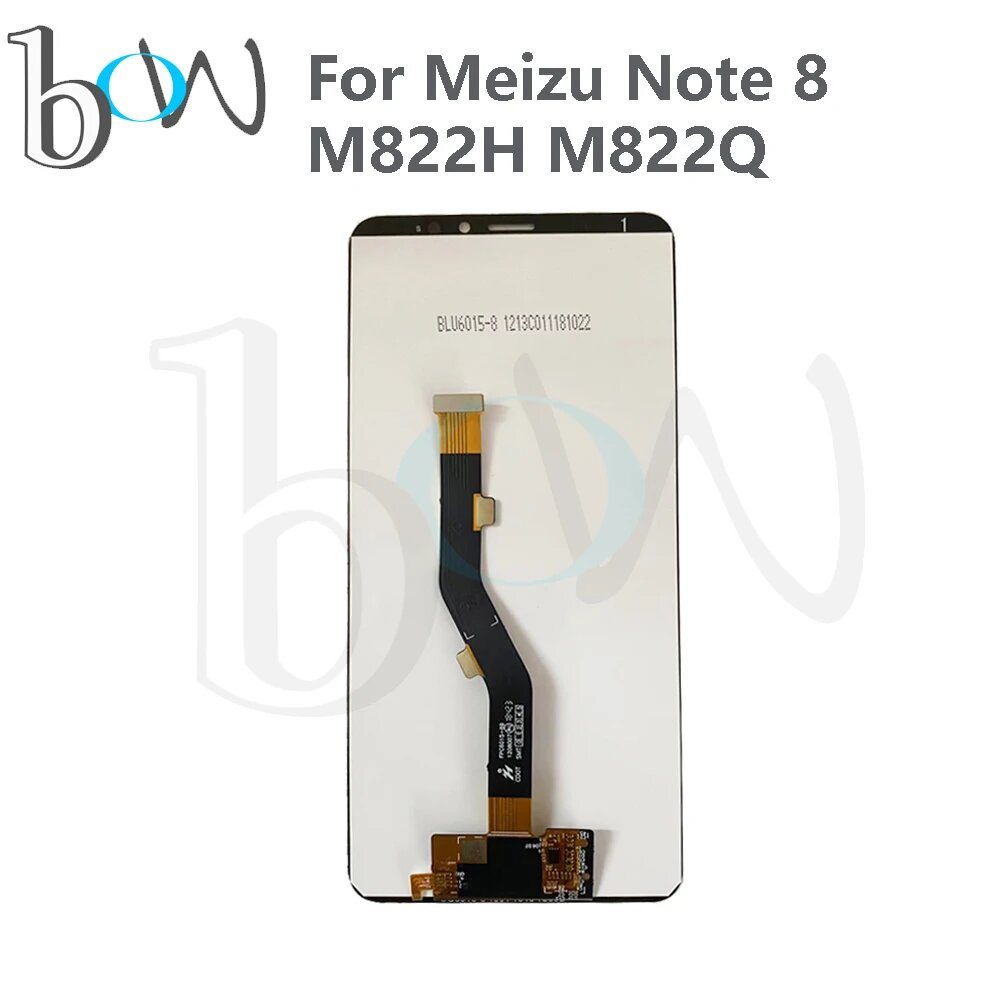 Для Meizu Note 8, ЖК-дисплей, сенсорный экран, дигитайзер, стеклянная панель, сенсор, полная сборка для Meizu Note8 M822H M822Q, запасная часть для ЖК-дисплея