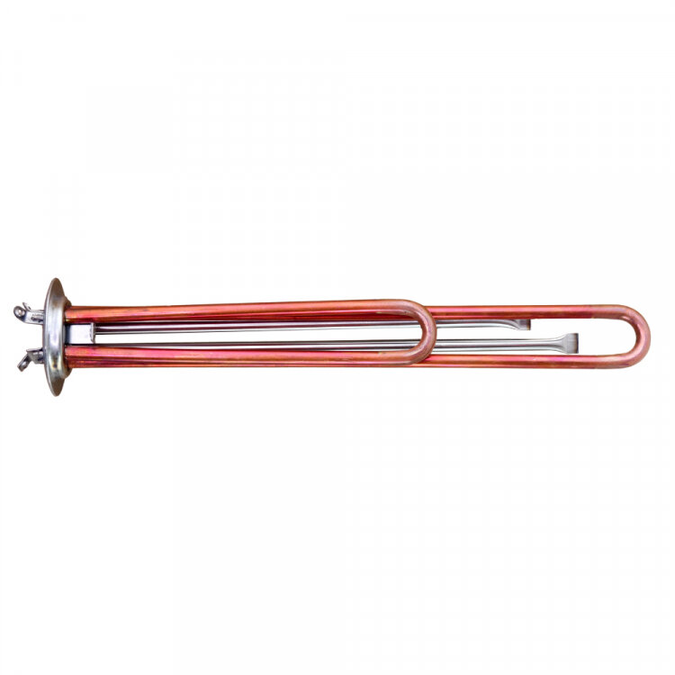 ТЭН 2кВт (2000Вт) RF для водонагревателя Thermex, Garanterm, Electrolux EWH, Timberk, под анод М4, клеммы под винт, 20854