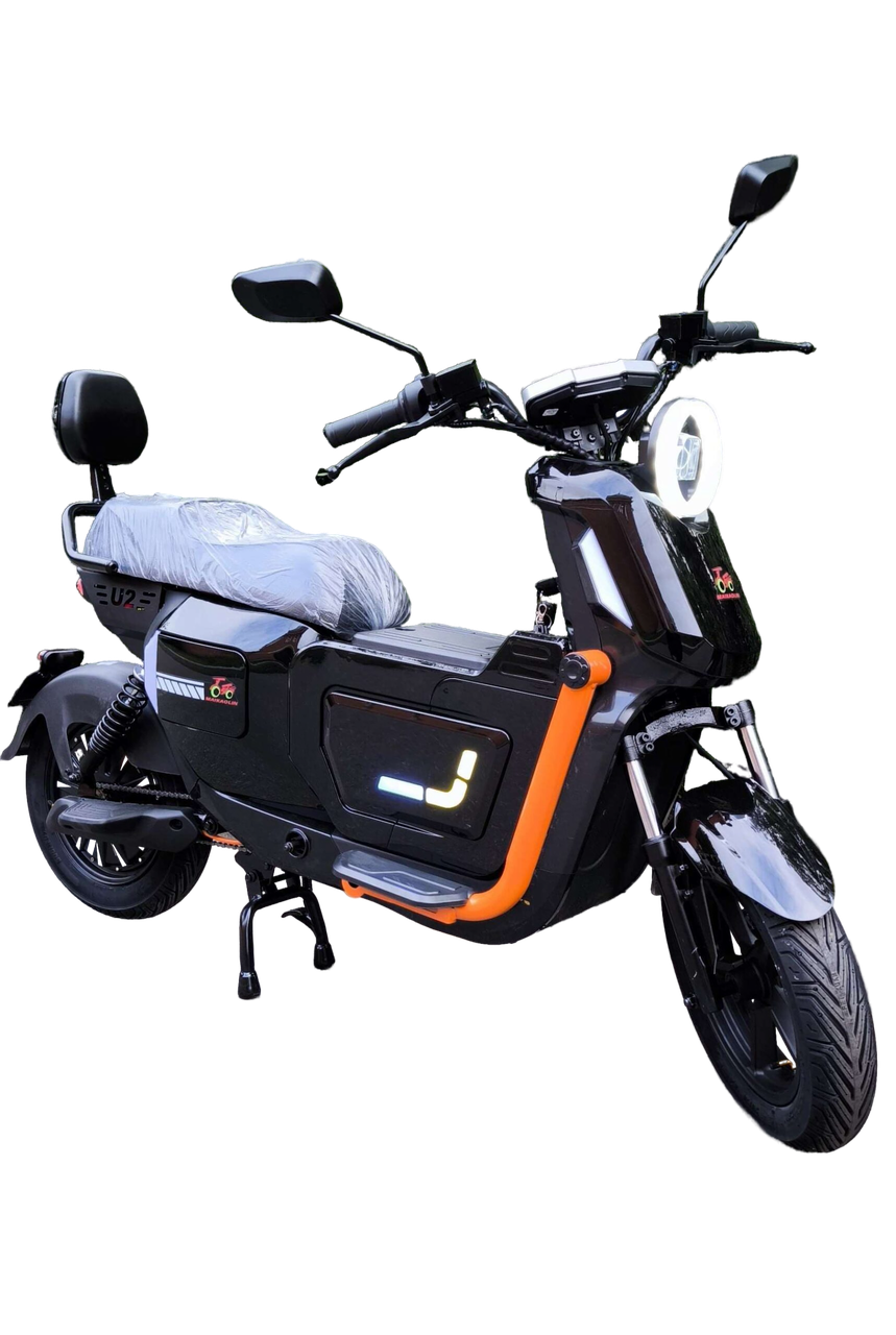 Электроскутер Maikaolin U2 PRO 1500W, 60V/40Ah Li-NMC, 16" колеса черный