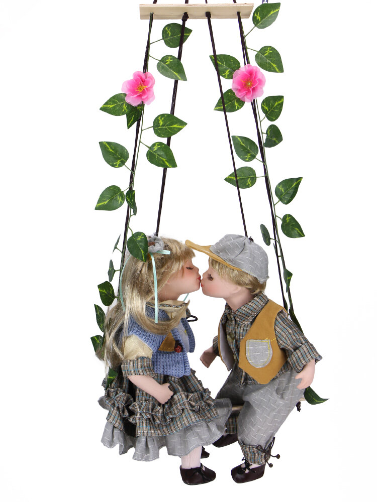 Куклы фарфоровые Шура и Нюра, Devere KSVA-YF-14195-196-G