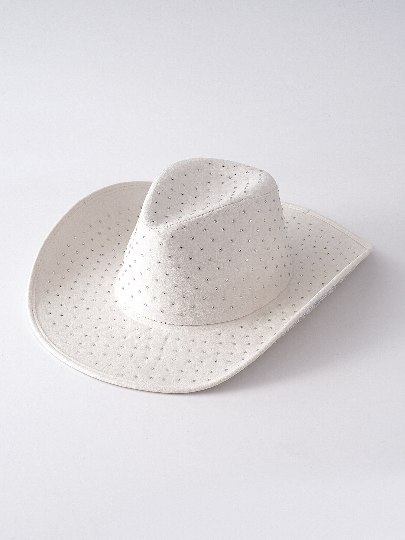 Шляпа ковбойская Y2K, унисекс, белая, размер M