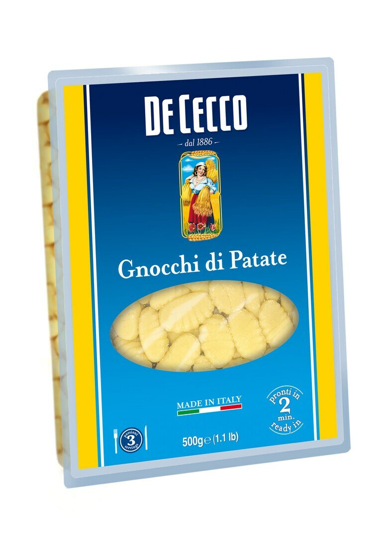 Макароны клецки De Cecco Gnocchi di Patate картофельные, 500г