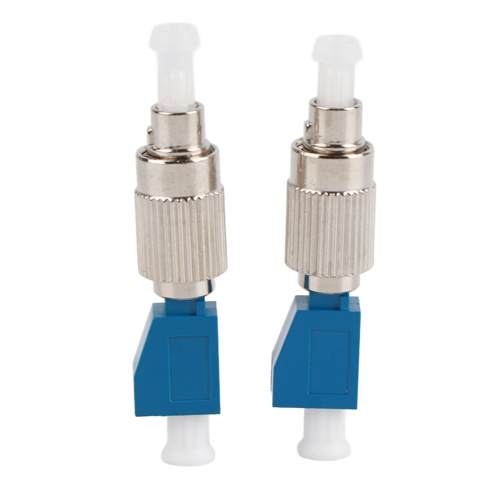 2 Pcs Fiber Adapter High Accuracy FC Male to LC Female Hybrid Optical Convertor Compatible with Visual Fault Locator