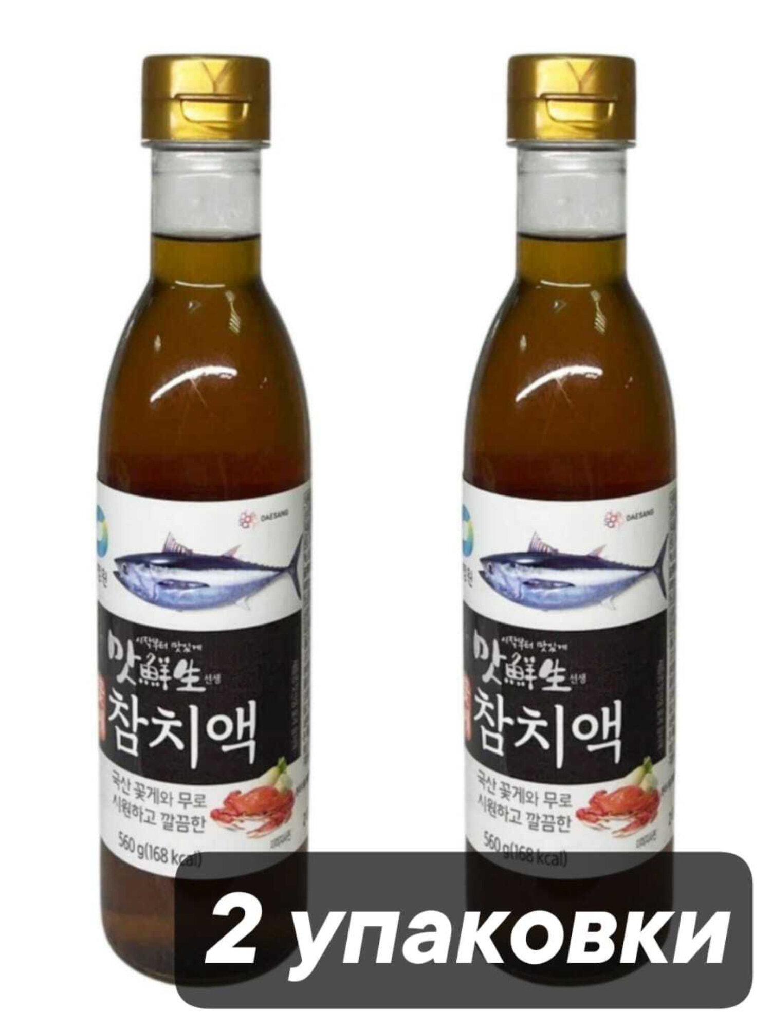 Соус с экстрактом краба и тунца Daesang 560 г x 2 шт