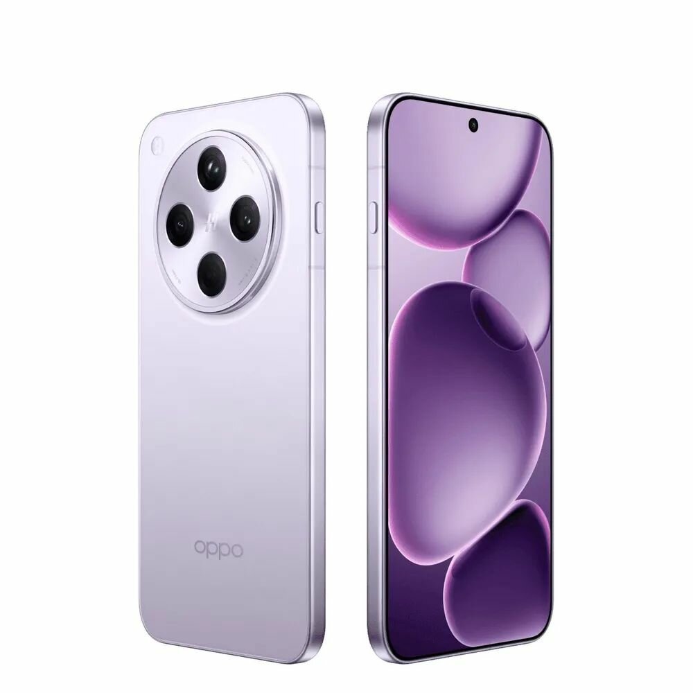 CN Смартфон OPPO Find X8s+, MediaTek Dimensity 9400+, Ёмкость батареи6000mAh,6,59 дюйма,12/512 ГБ, сиреневый