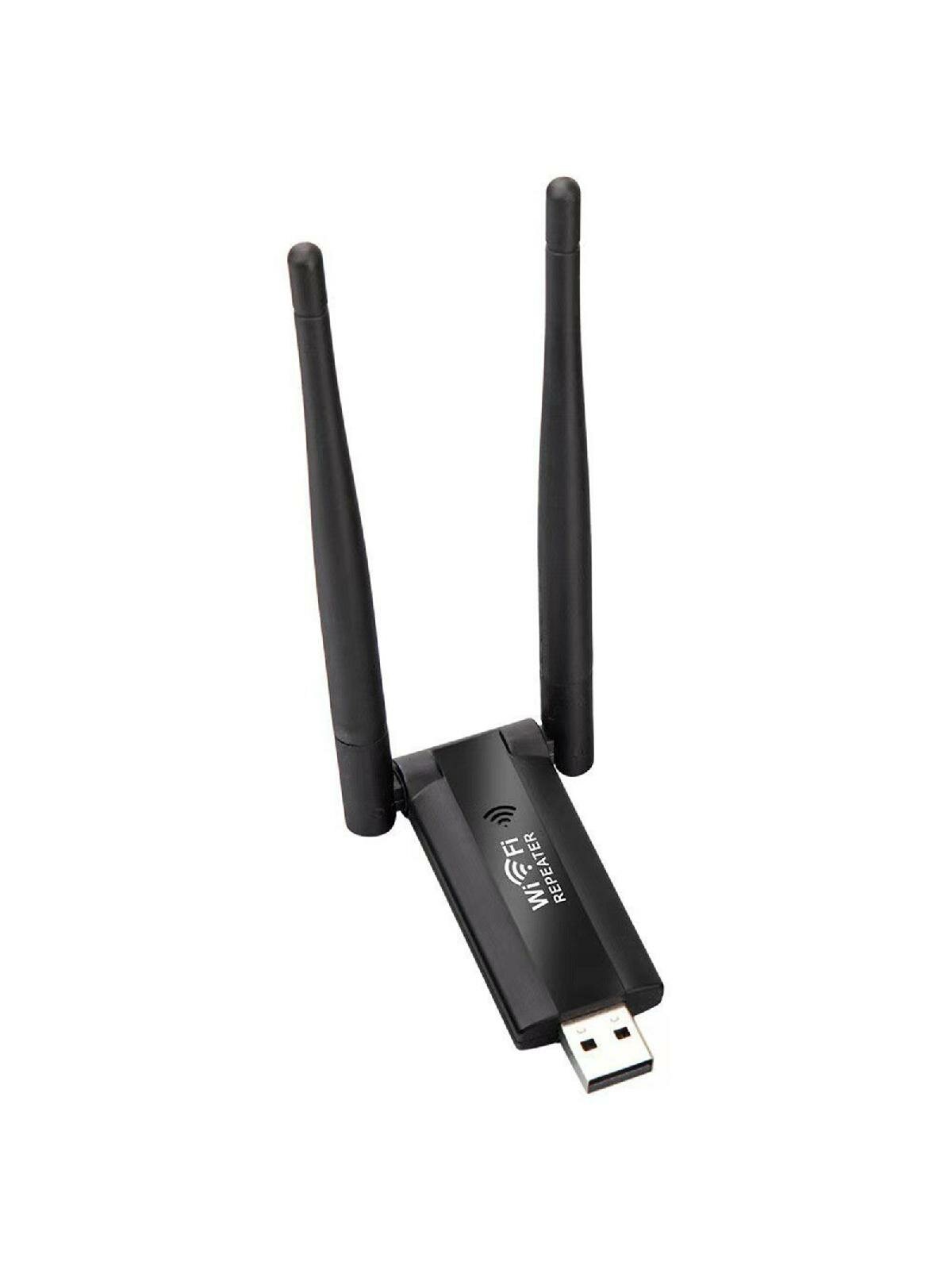 2.4Ghz 300Mbps Wireless USB WiFi Booster Extender WiFi Signal Amplifier Booster Wifi Router Home Networking Extension