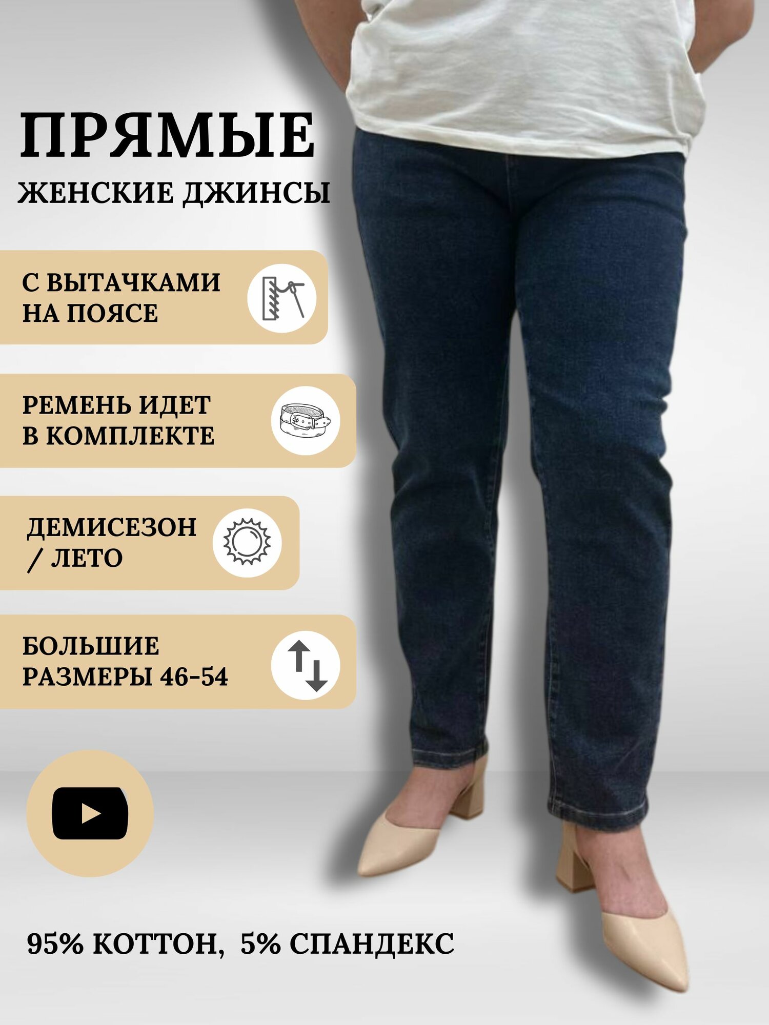 Джинсы базовая 