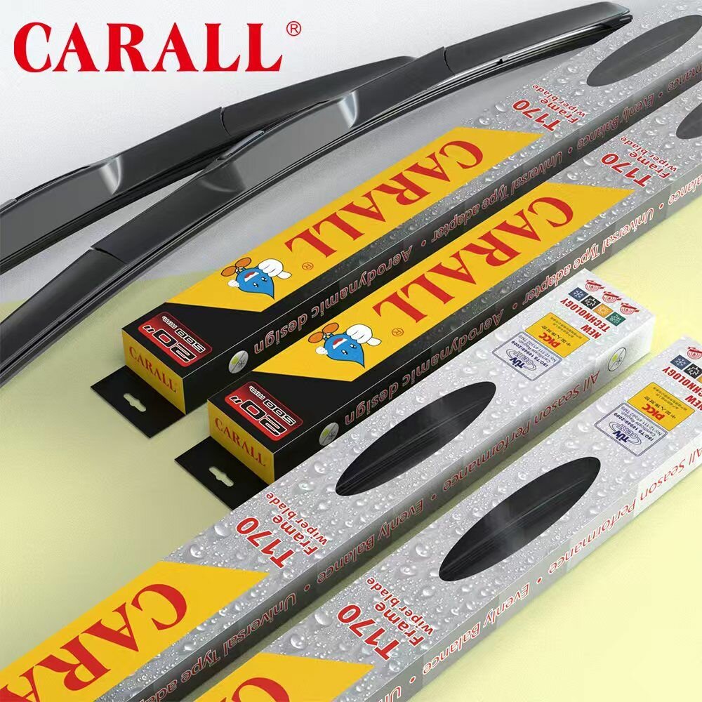 Щетки стеклоочистителя CARALL, для Lada XRay, гибридные, графитовое покрытие, комплект 650x350