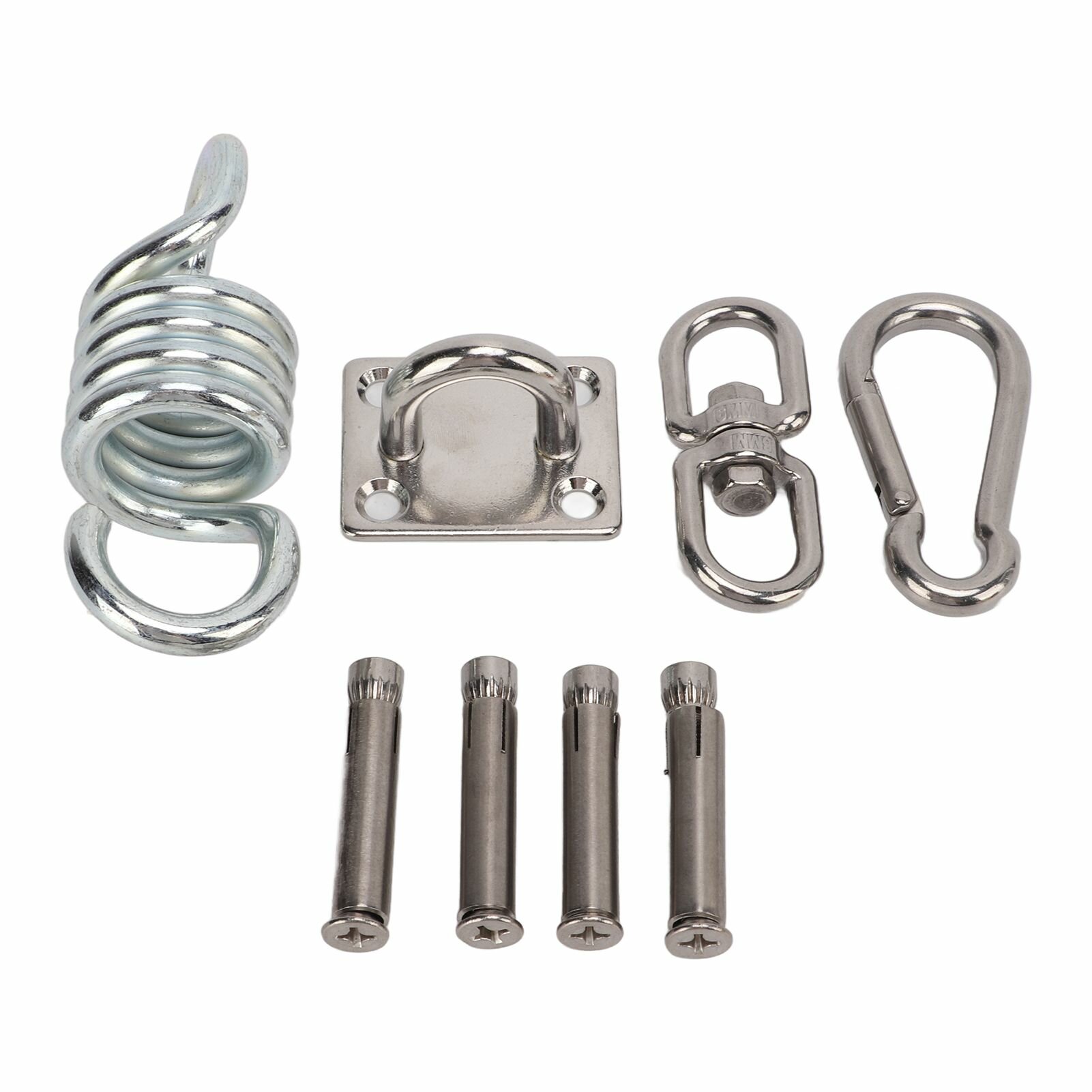 Сверхмощные вешалки для качелей из нержавеющей стали, подвесной комплект для гамака, набор для крепления на стул для потолочного крыльца