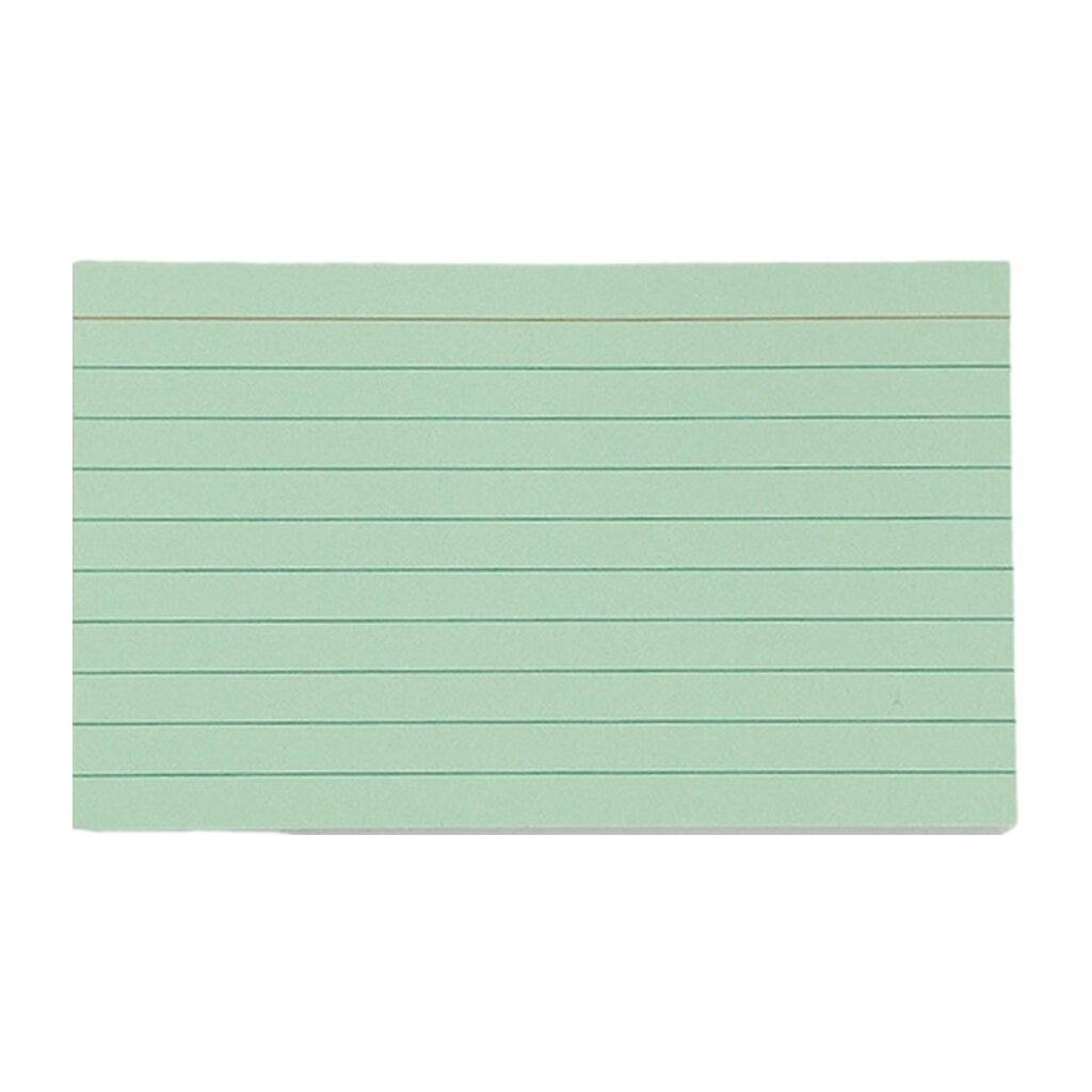 50 Листов Красочной Бумаги Для Заметок Шириной 3x5 дюймов На Подкладке Учебная Карточка Карман Для Заметок Карточки для Записей Ведение Дневника