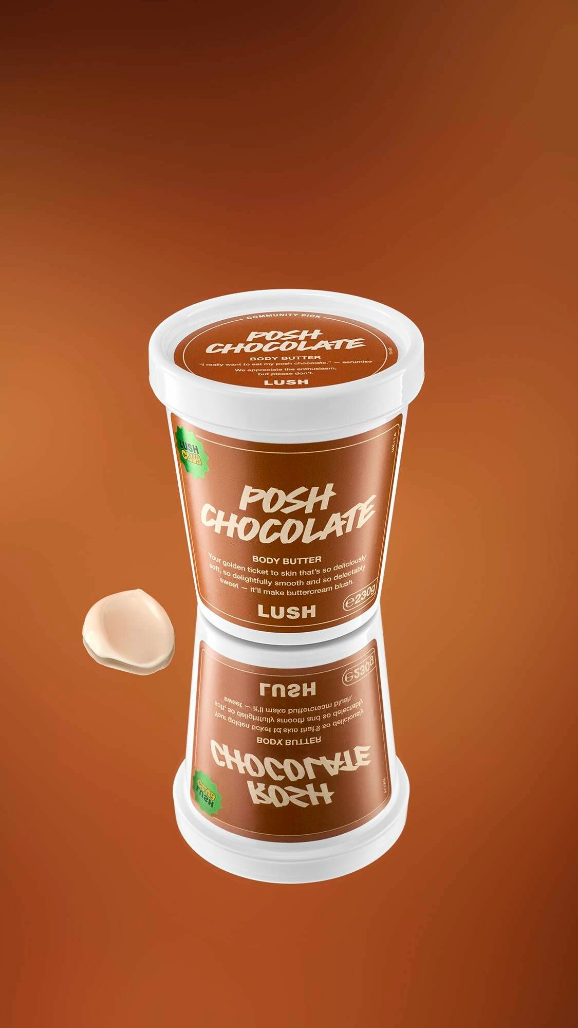 LUSH Баттер для тела Posh Chocolate BODY BUTTER100 гр