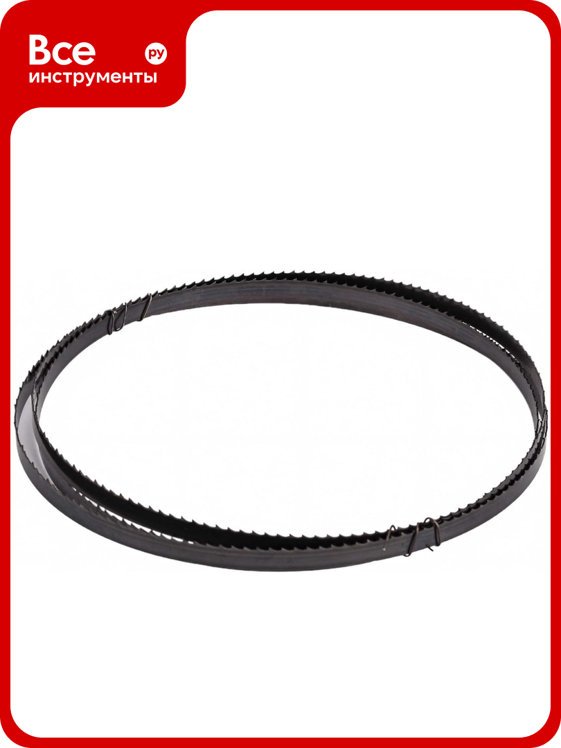 Полотно каленой ленточной пилы (10x0.65x1826 мм; 6TPI) WOODWORK F10.6.1826-6 высокоуглеродистая сталь