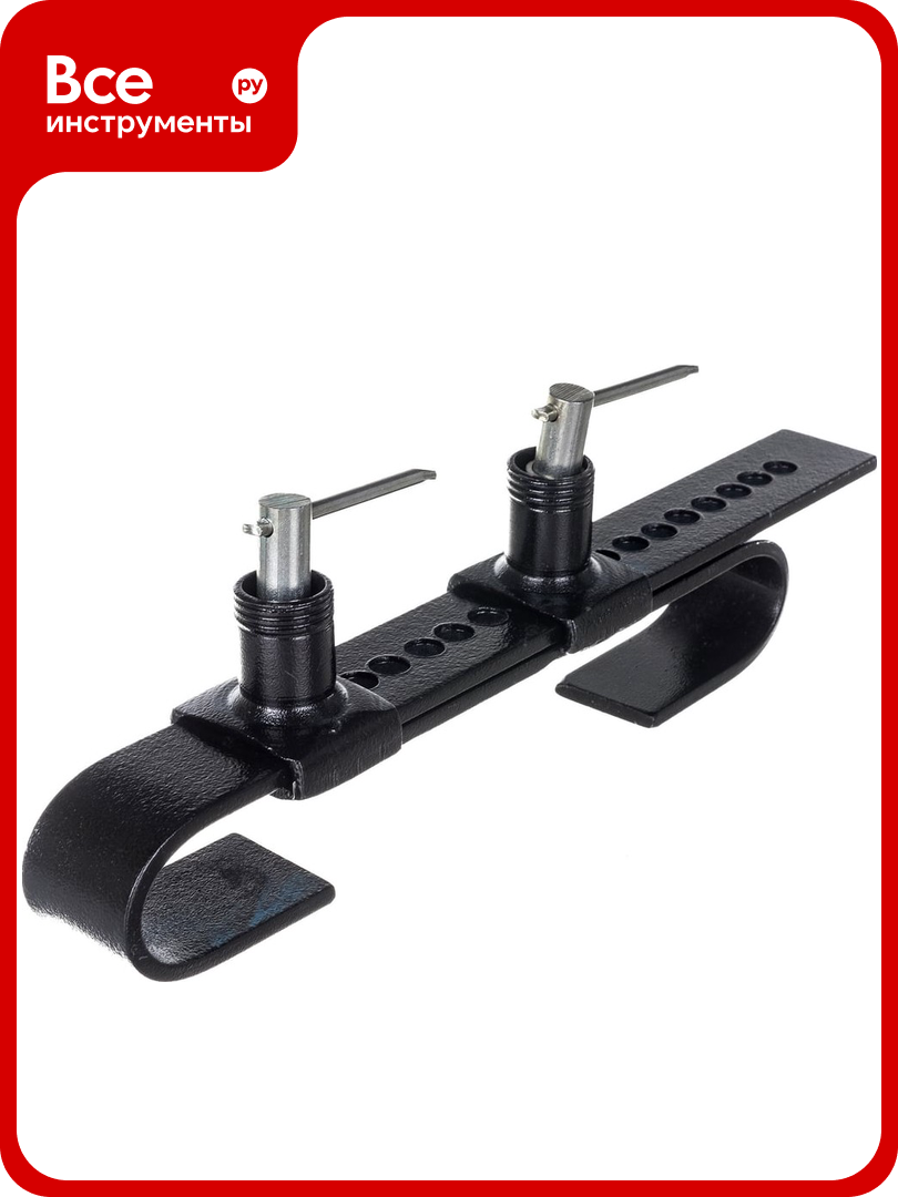 Замок дали-авто реечный для дверей контейнера и фуры, универсальный тип крепления, высокопрочный металлический замок