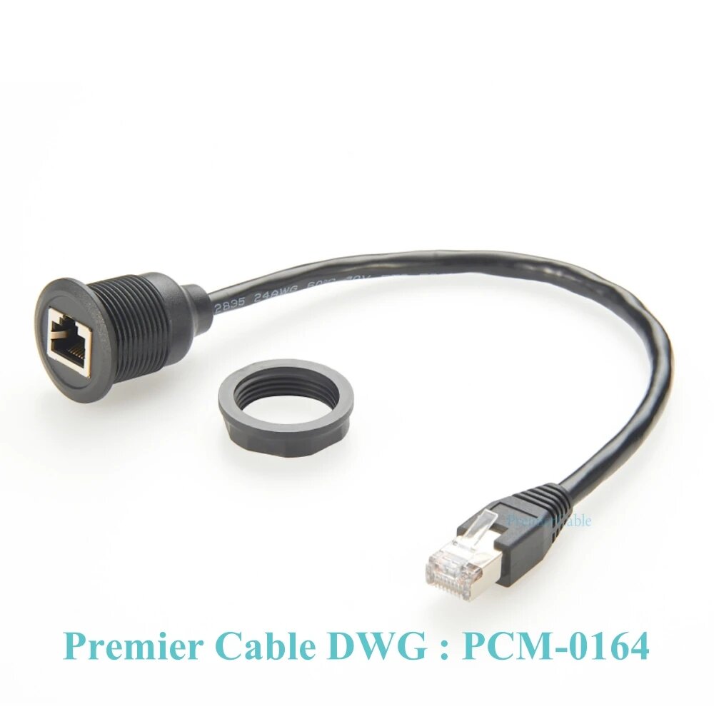 Профинет RJ45 8P8C кабель-удлинитель для светодиодного освещения