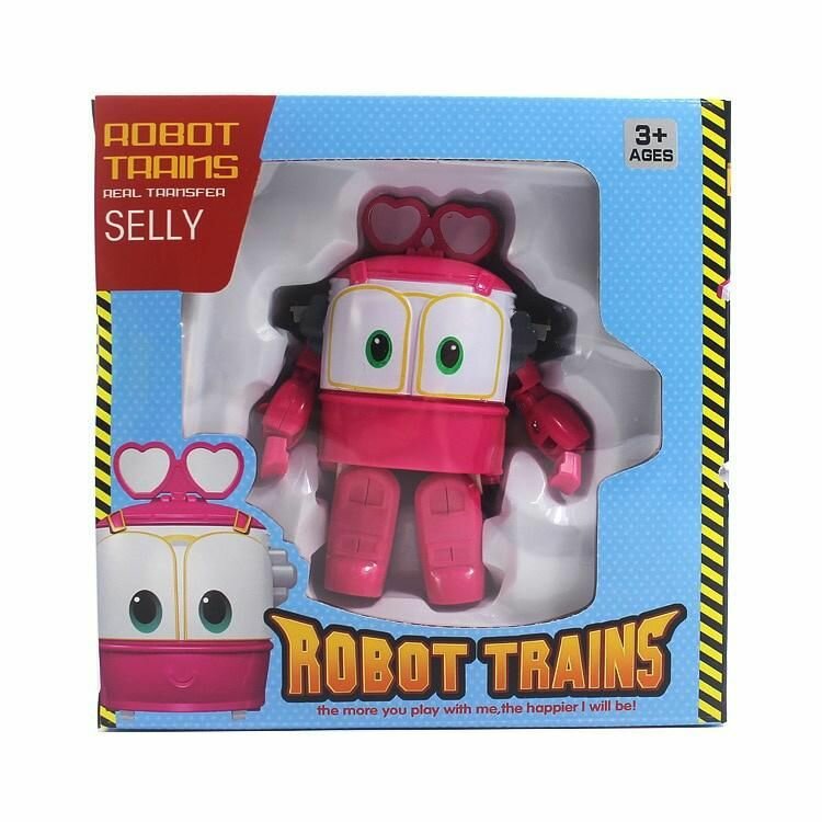 Игрушка трансформер/Robot Trains из мультсериала Роботы-поезда - поезд Салли/Selly