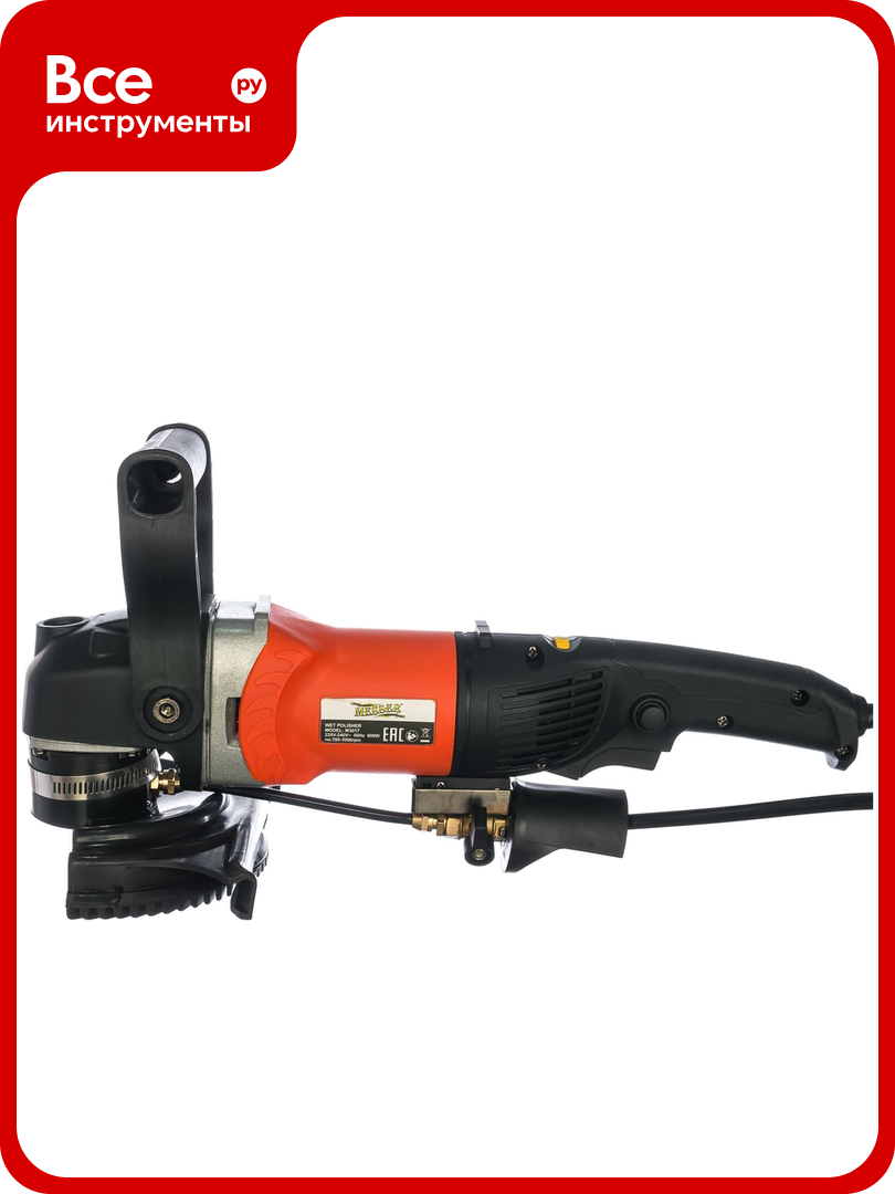 Ручная угловая шлифмашина с подачей воды MESSER M3017 10-40-030