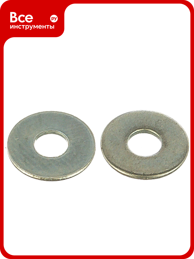 Увеличенная шайба креп-комп цинк DIN9021 м4 100шт шу4мф