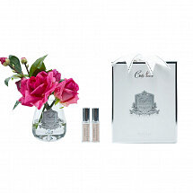 Ароматизированный букет "Tea Rose" пурпурный C