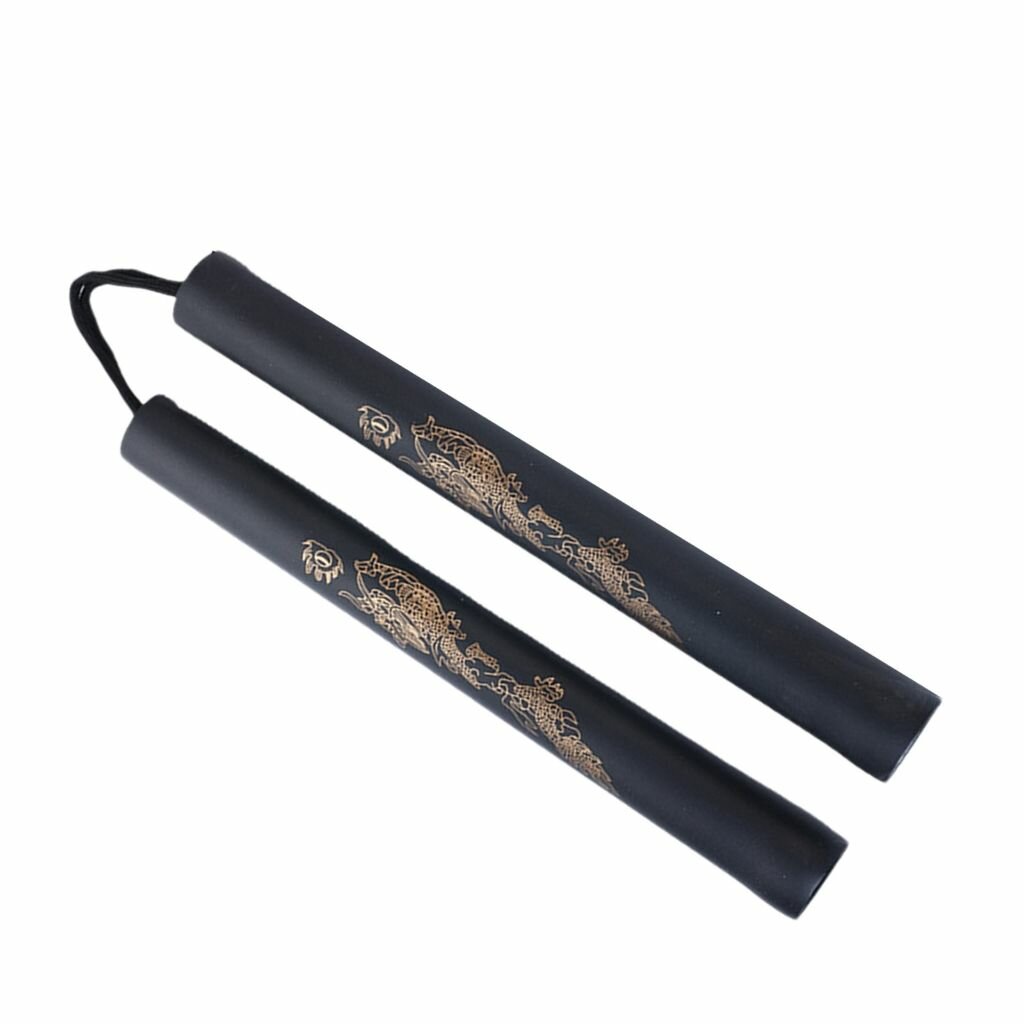 Пенные нунчаки для тренировок, Черный