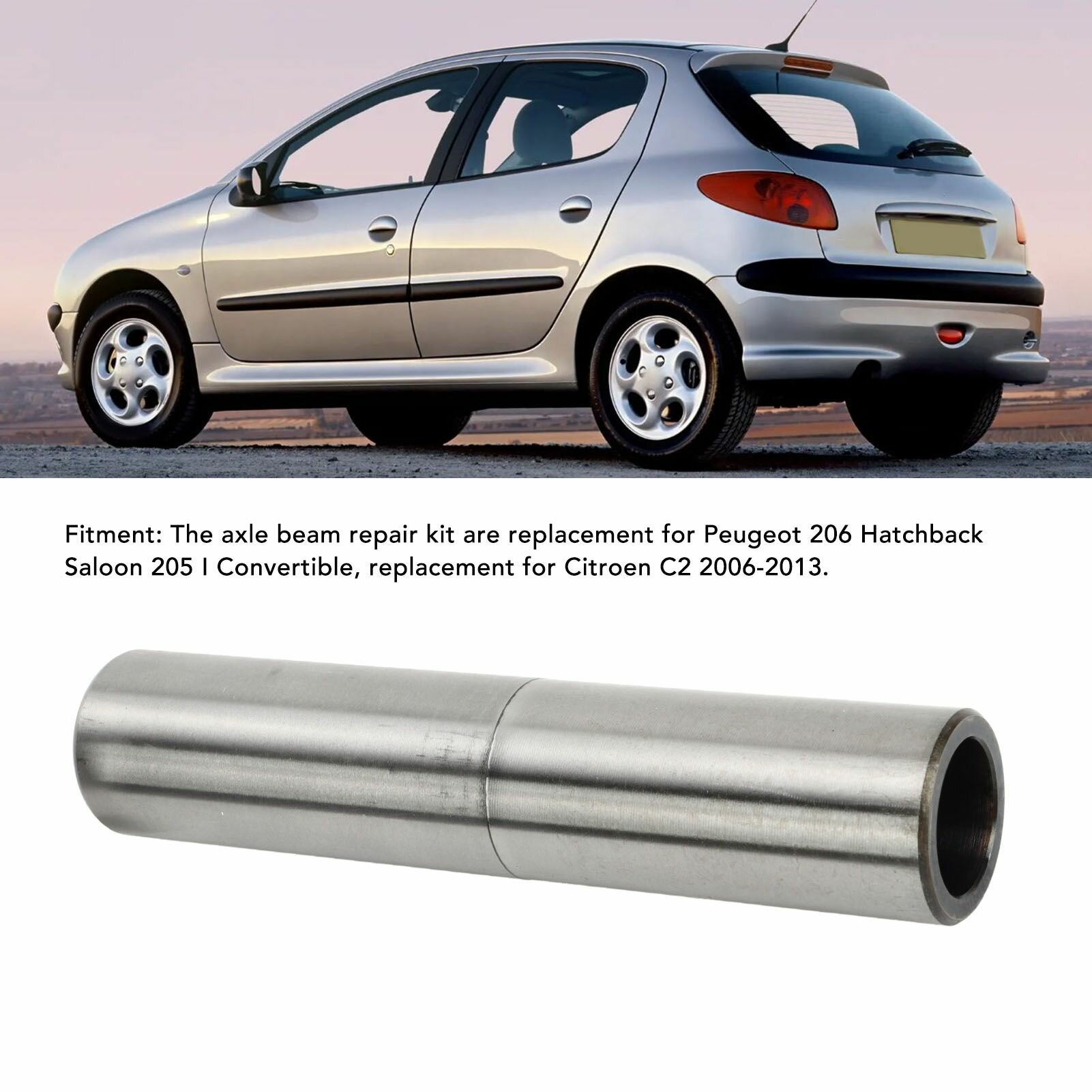 Комплект подшипников балки заднего моста 517914 Ремонтный комплект подвески колеса Замена для Peugeot 206 205