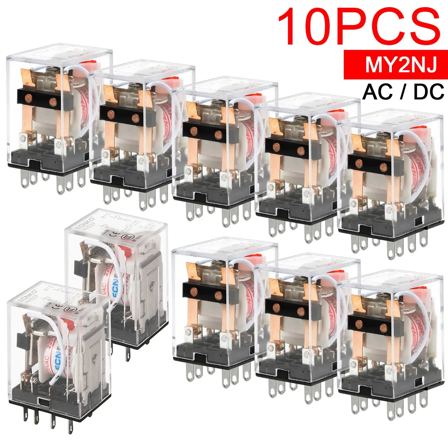 Мини реле MY2N-GS AC - 10pcs, 36V