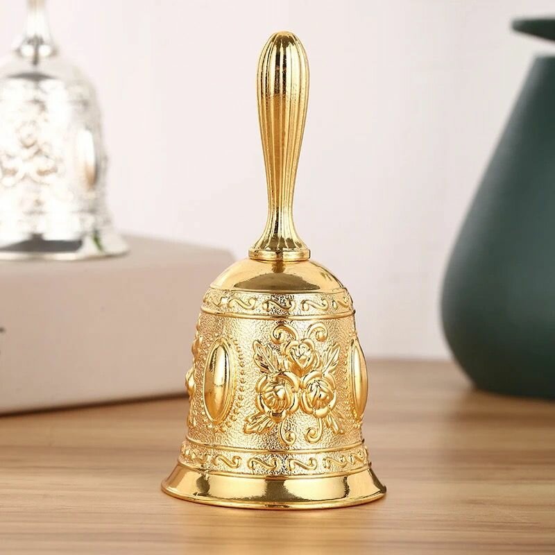 Золотой Буддийский колокольчик Высота 11,3 см