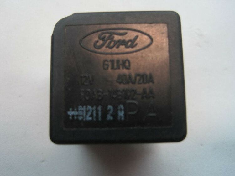 Реле F0AB14B192AA 990961A PA 40A/20A Форд Фокус 1 G1UHQ - Черное