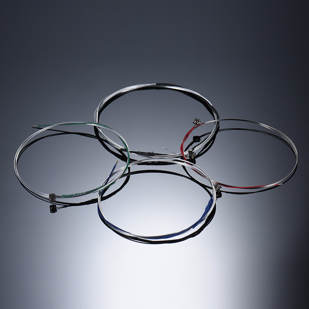 Набор струн для скрипки 4/4 и 3/4, высококачественные стальные струны, струны GDA и E, полный набор для скрипки, прочный и чистый звук