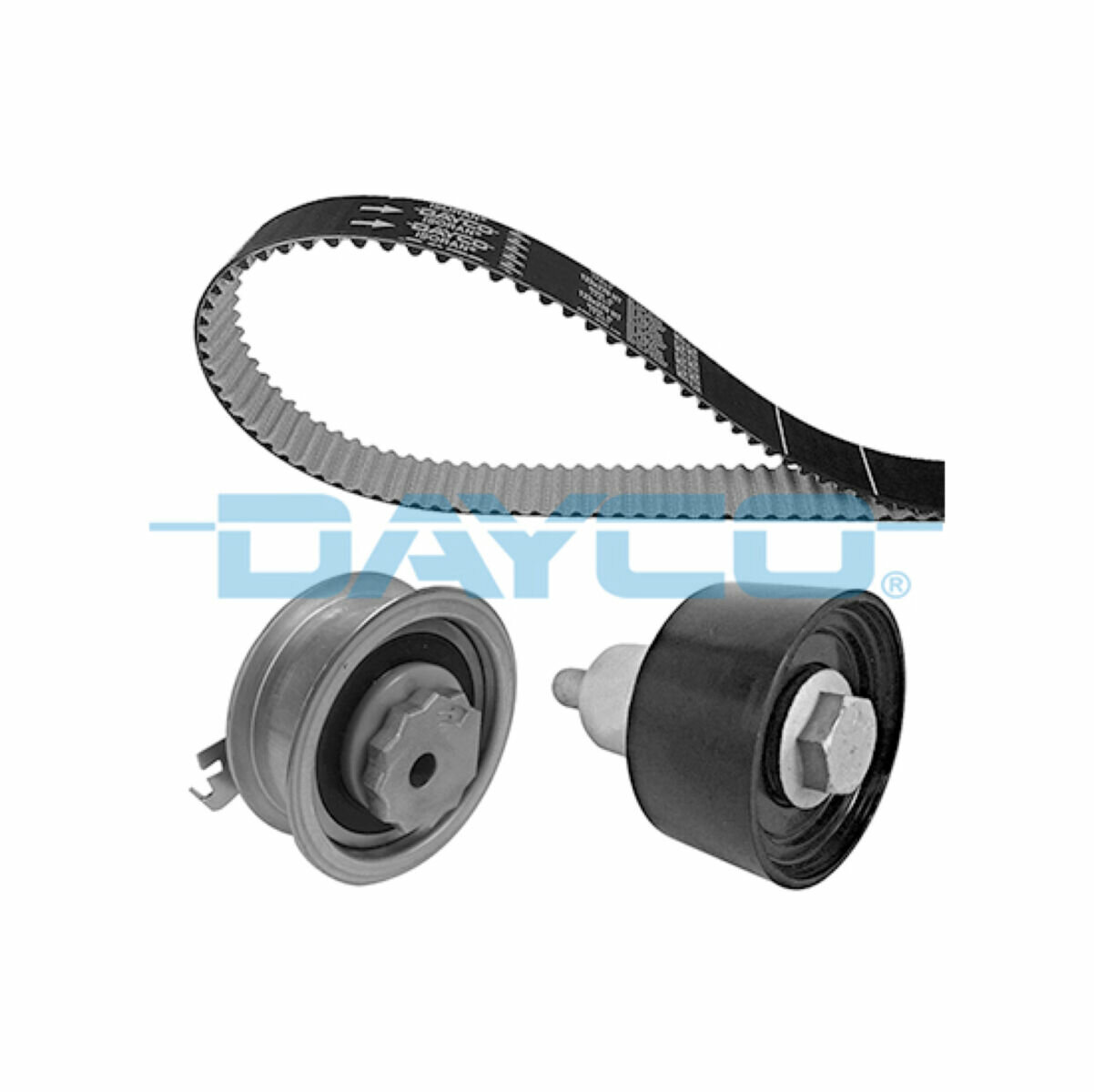 Комплект Грм Audi/Vw 1.0-1.6Tsi 2012 => (Ролик 2Шт+Ремень 163X20)(Dayco Ktb819)