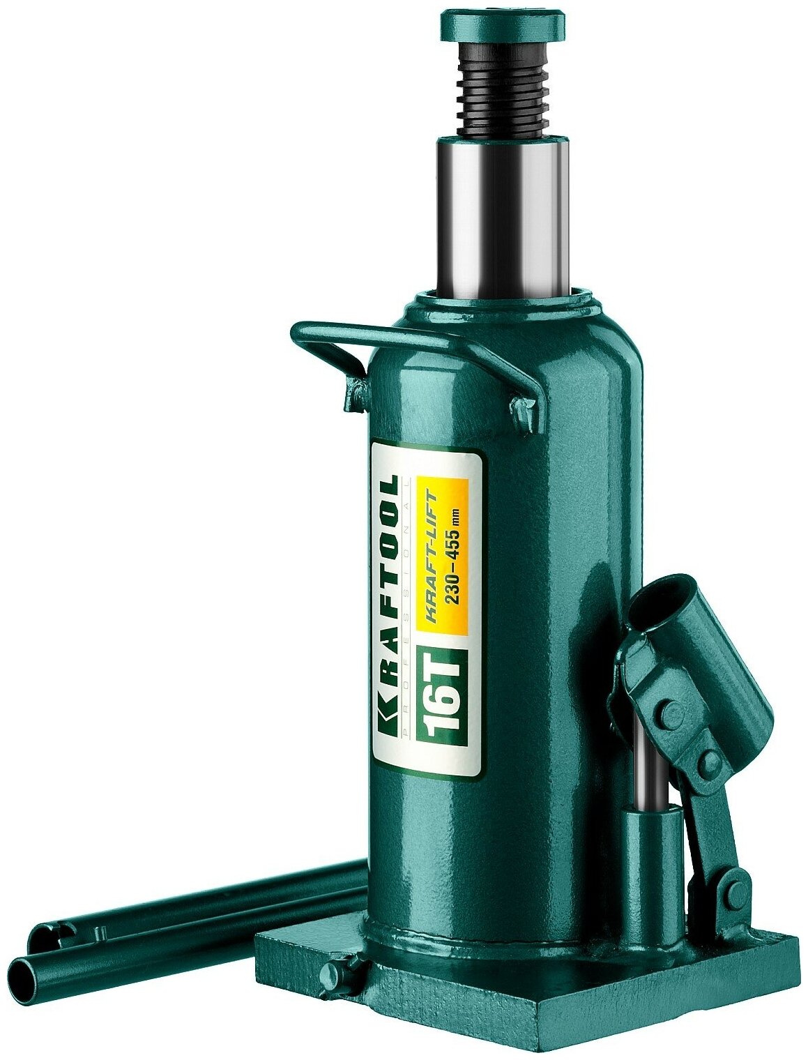 KRAFTOOL KRAFT-LIFT 16т, 230-460мм домкрат бутылочный гидравлический, KRAFT BODY
