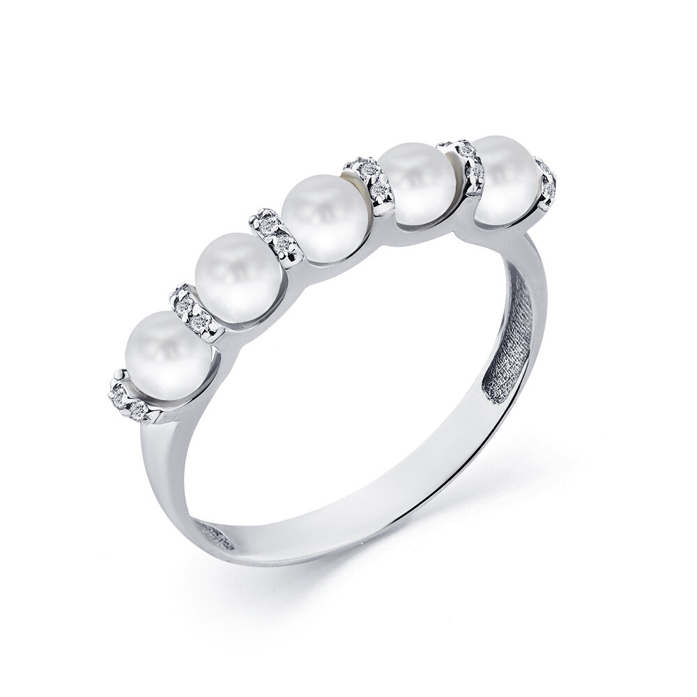 Моносерьга, белое золото, 585 проба, бриллиант