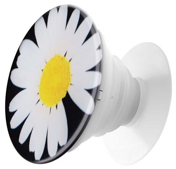 Пластмассовый держатель Krutoff для телефона Попсокет (popsocket) Ромашка