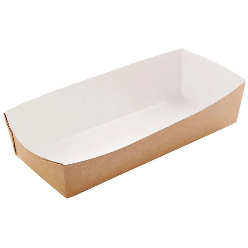 Упаковка бум. OSQ HD 165х70х180х85х40мм, крафт,(800шт/уп)