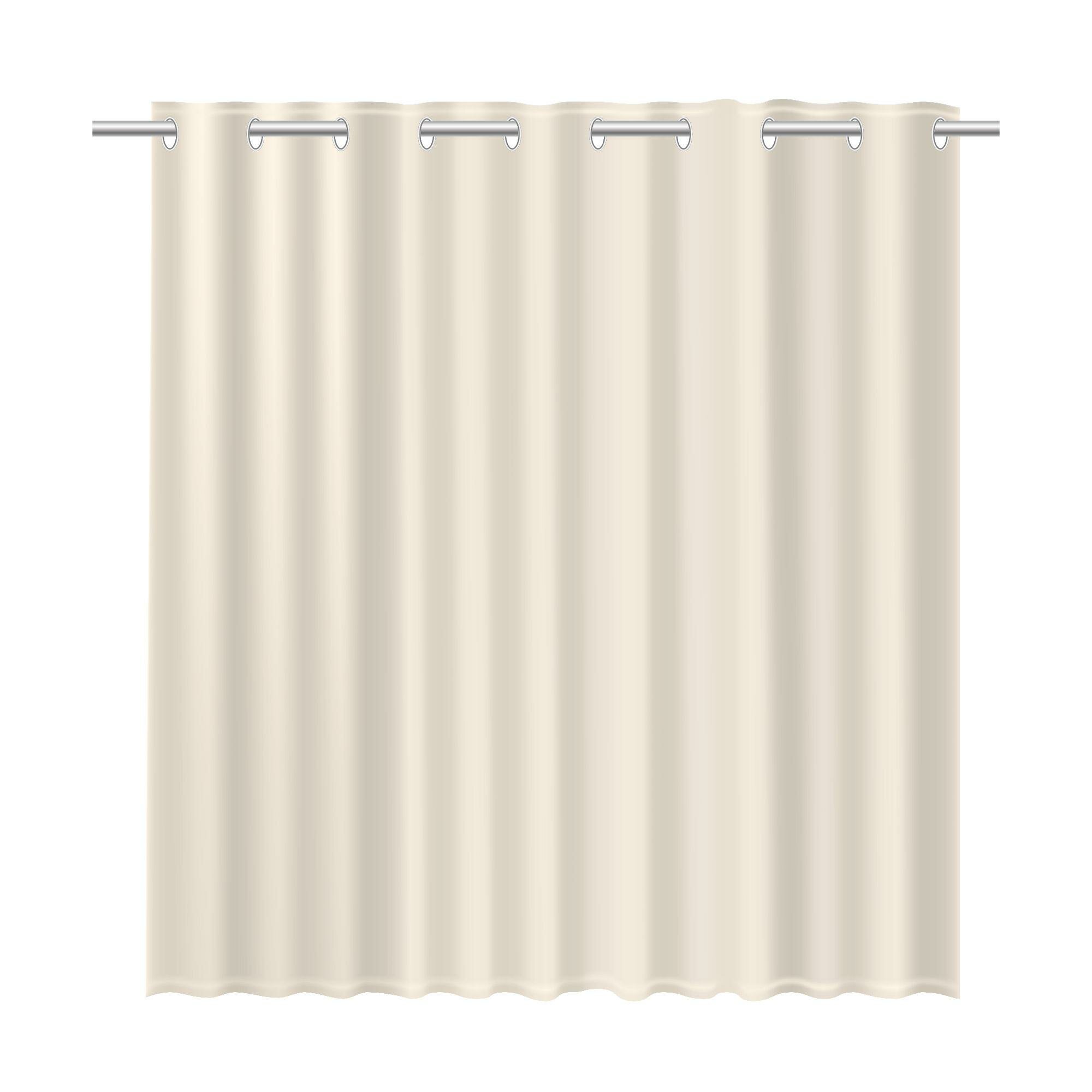 Шторка для ванны Fixsen Linum 180×200 FX-1535A цвет Бежевый, качество и стильный дизайн