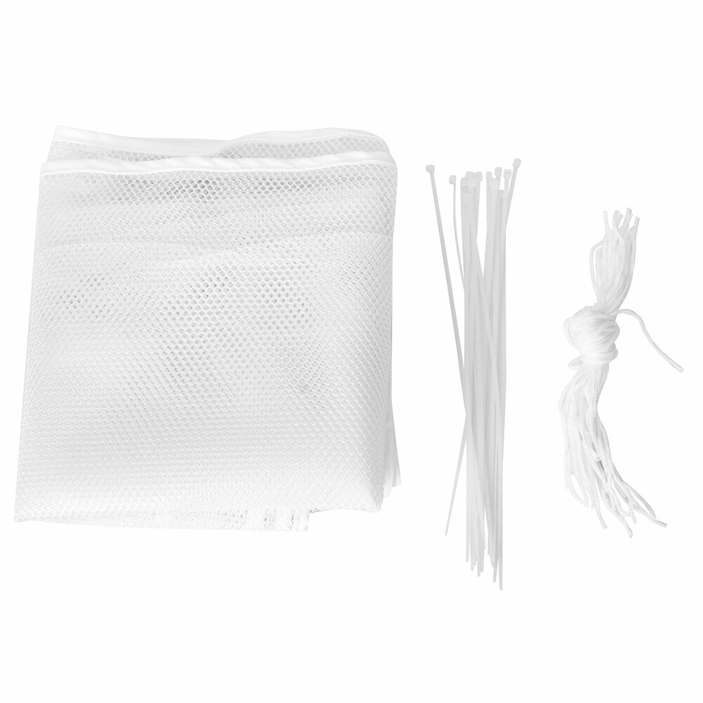 Защитная сетка для балкона 3 метра, белая, для детей, для защиты от несчастных случаев на лестнице, для использования внутри и снаружи помещений.